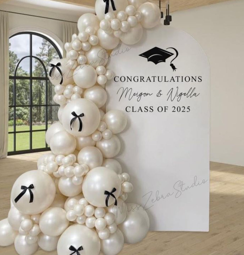 Diploma Dreams Display | Elevate Décor by Sam